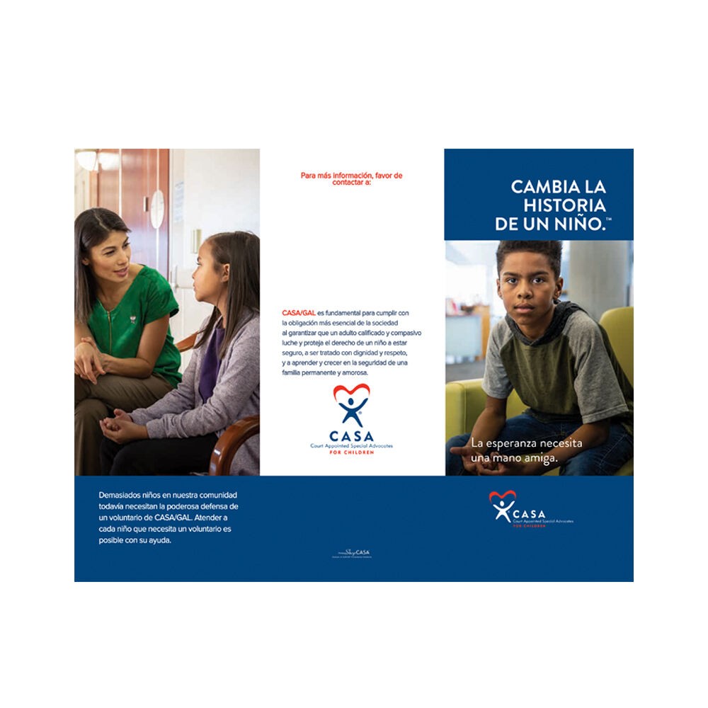 Change a Child's Story/CASA IN STOCK Brochure (Set of 100)