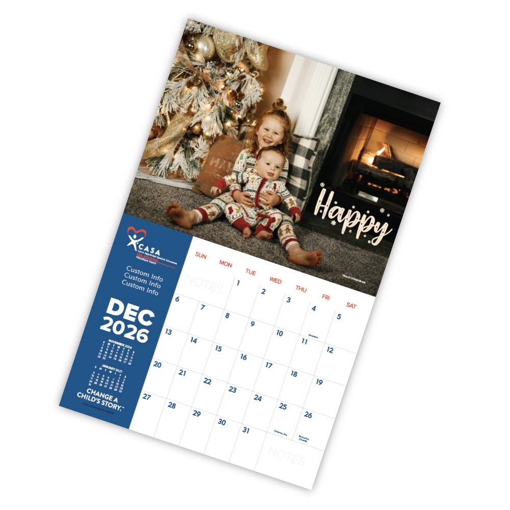 Custom 2026 More Than Words™ 13 month Calendar
