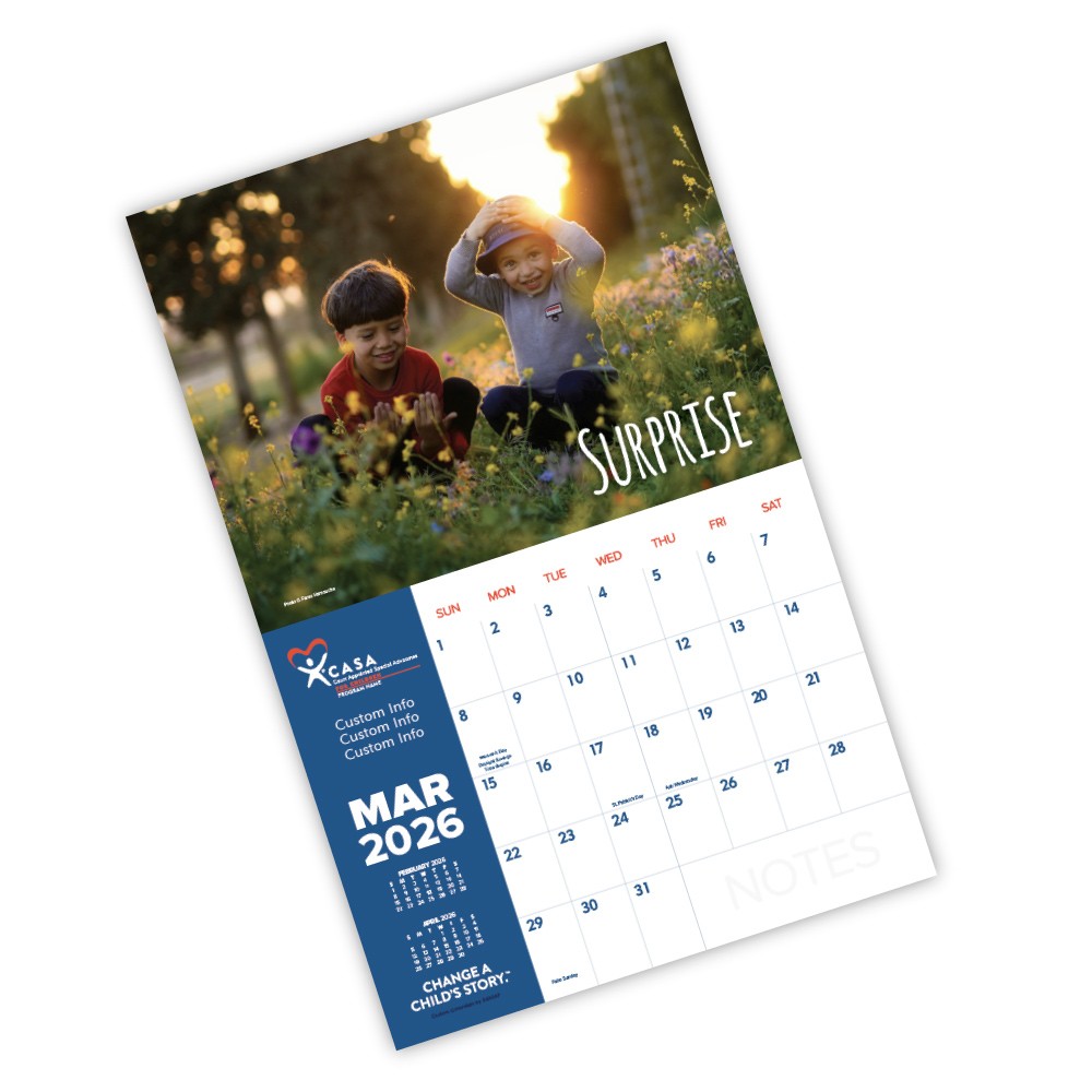 Custom 2026 More Than Words™ 13 month Calendar